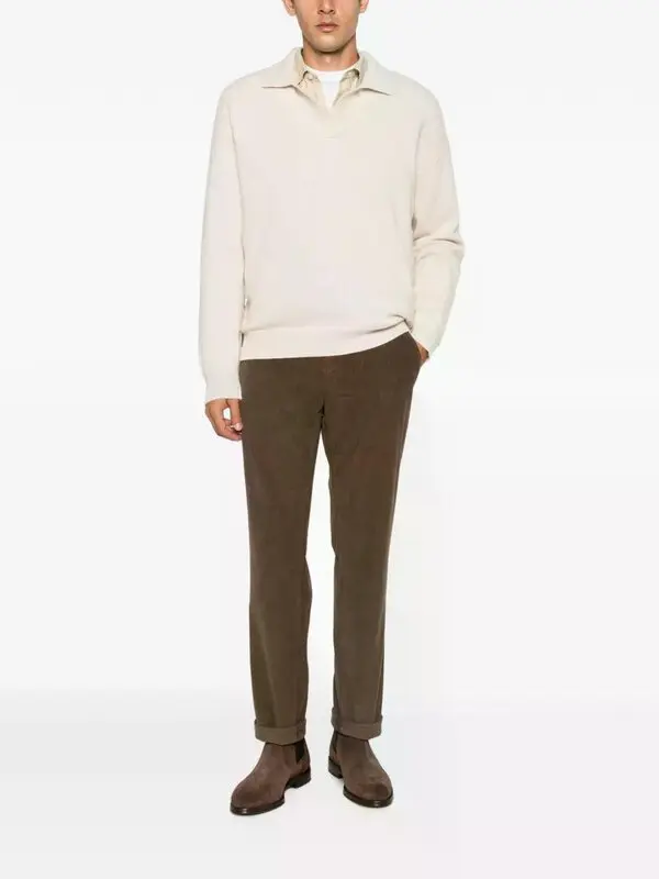 DONDUP Corduroy-effect Straight-leg Jeans