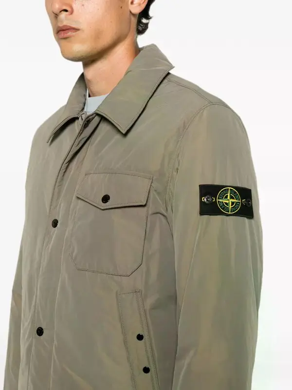 Stone Island Logo Patch Zip-fastening Jacket
