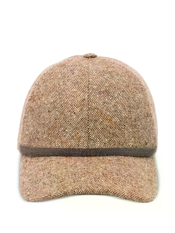 Brunello Cucinelli Monili Embellished Baseball Cap