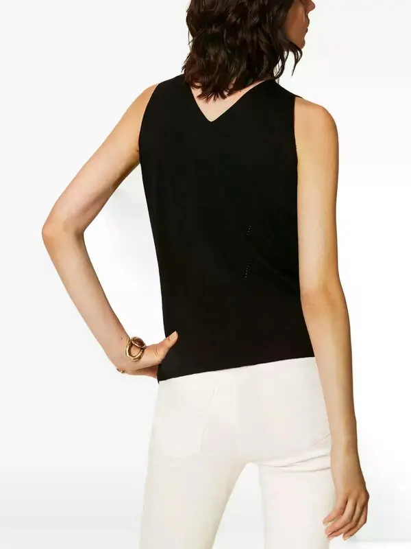 TWINSET Dual Use Fitted Knit Top