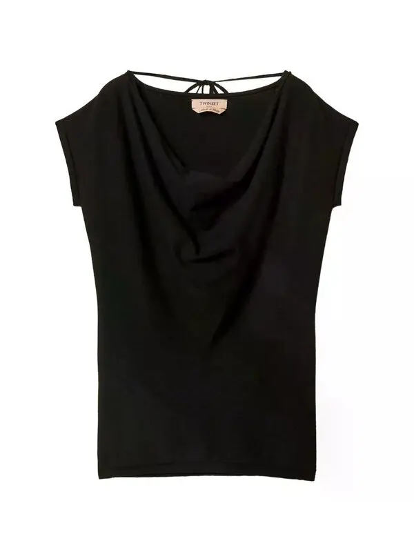 TWINSET Maxi Jumper With Draping