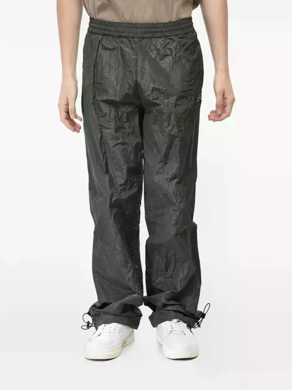 Off-White Drawstring Ankle Trousers