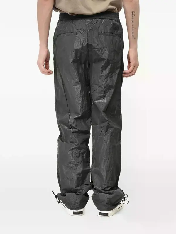 Off-White Drawstring Ankle Trousers