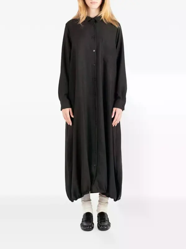 SOCIETE ANONYME Maxi Shirt Dress With Numerical Print