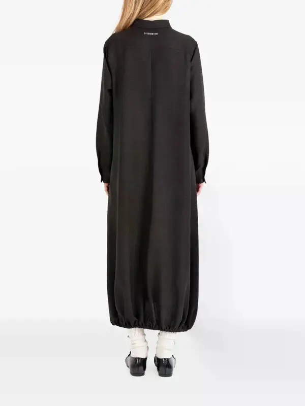 SOCIETE ANONYME Maxi Shirt Dress With Numerical Print