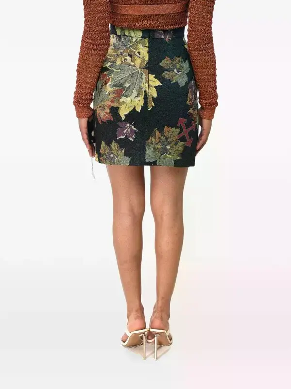 Off-White Arrow Crossjacquard Mini Skirt