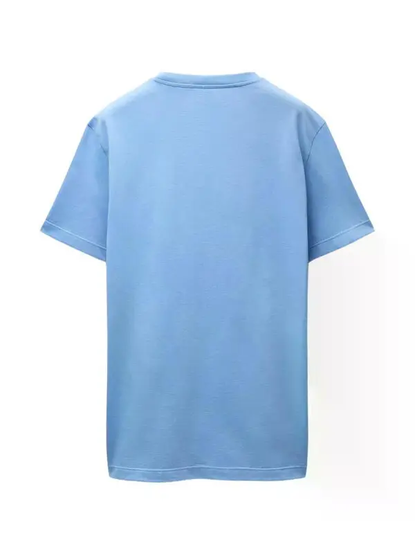 Versace Embroidered-logo Cotton-jersey Slim T-shirt
