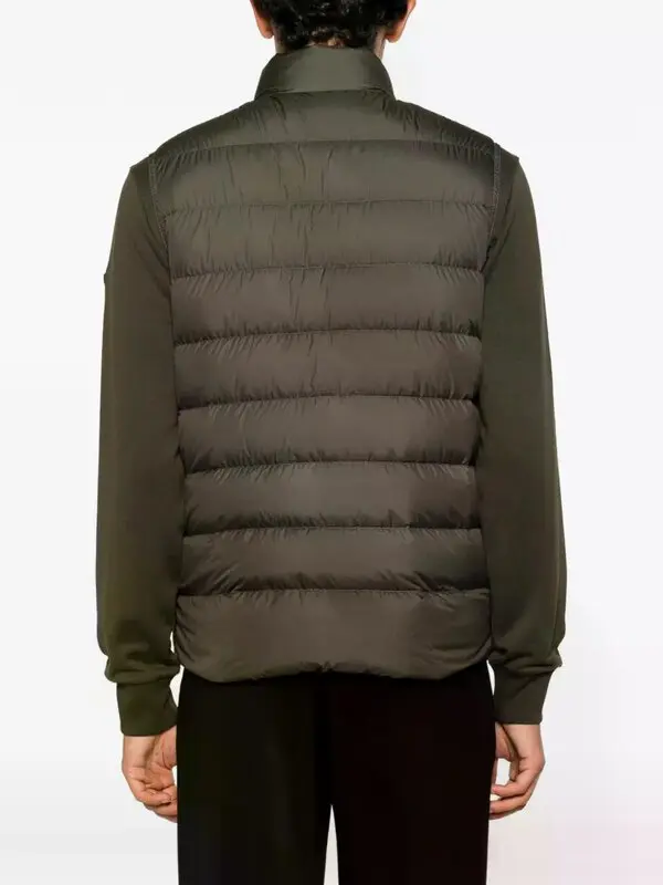 Moncler Padded Gilet - Green
