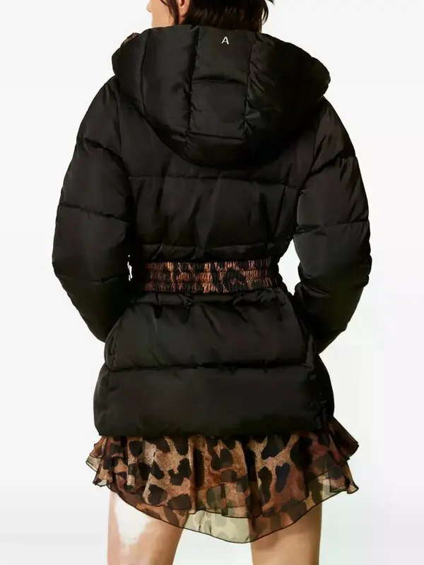 TWINSET Puffer Jacket With Reversible Belt