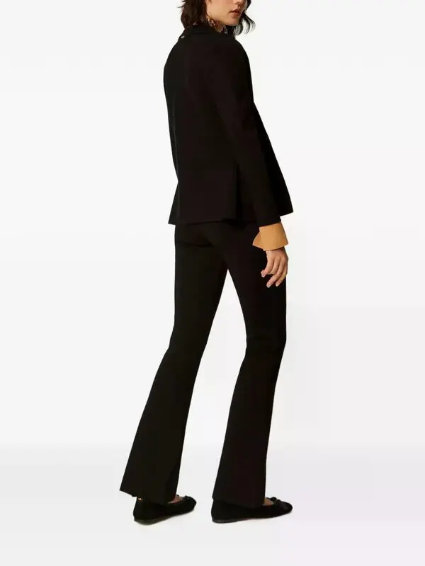 TWINSET Flared Knit Trousers