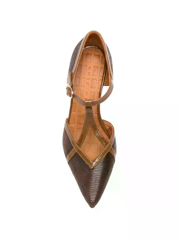 Chie Mihara Heeled Pumps With T-bar Strap