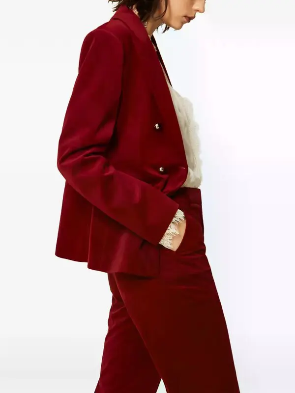 TWINSET Velvet Blazer