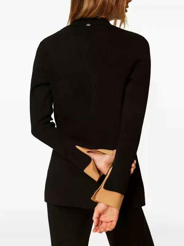 TWINSET Knit Jacket With Contrasting Details