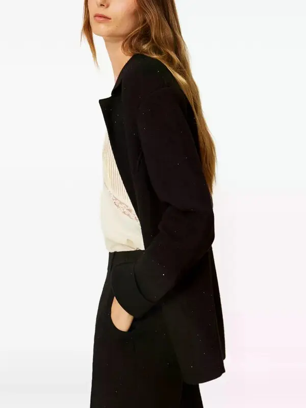 TWINSET Sequined Knit Jacket