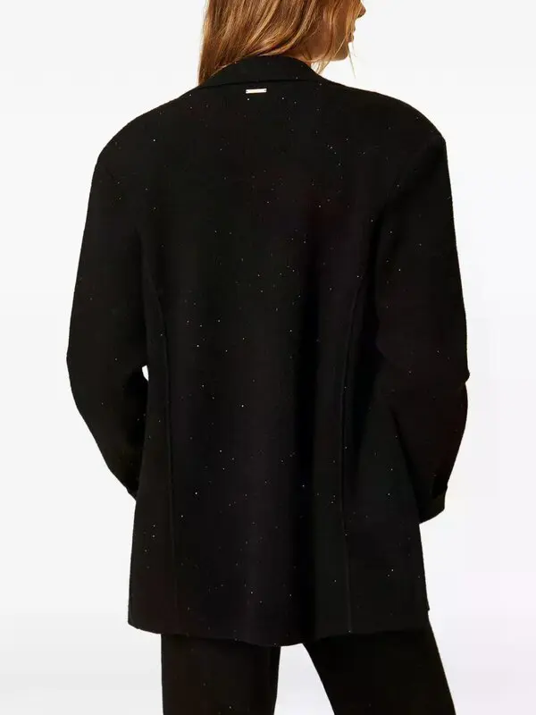 TWINSET Sequined Knit Jacket