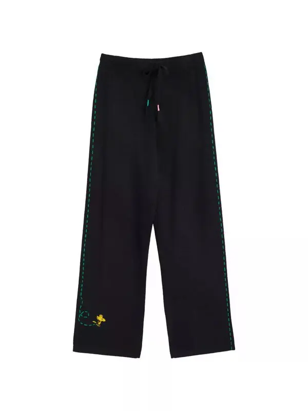 Chinti & Parker Peanuts Wide-leg Track Pants