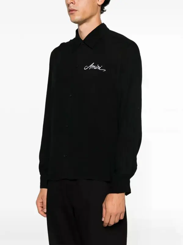 Amiri Ma Quad Checkerboard Long-sleeve Shirt