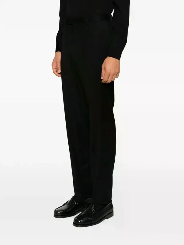Zegna Belt-loops Straight-leg Trousers