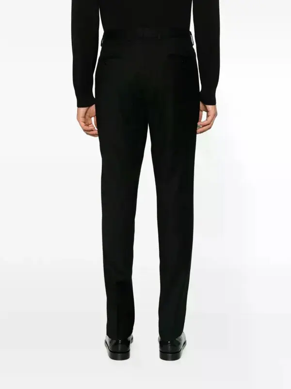 Zegna Belt-loops Straight-leg Trousers