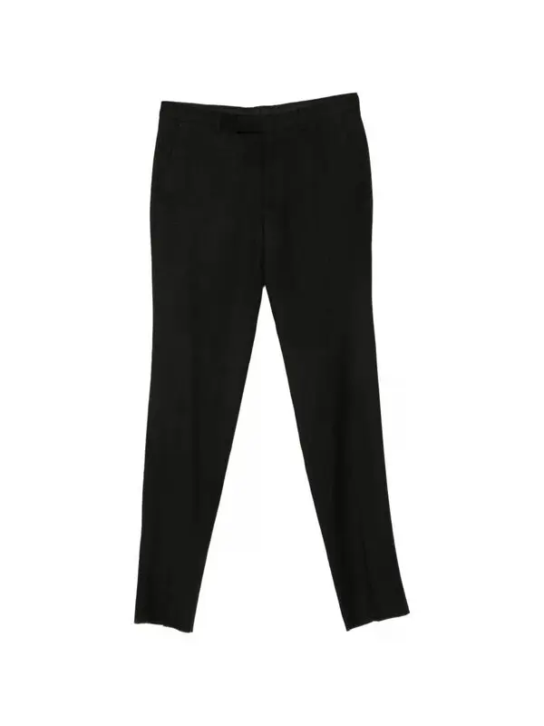 Zegna Belt-loop Straight-leg Trousers
