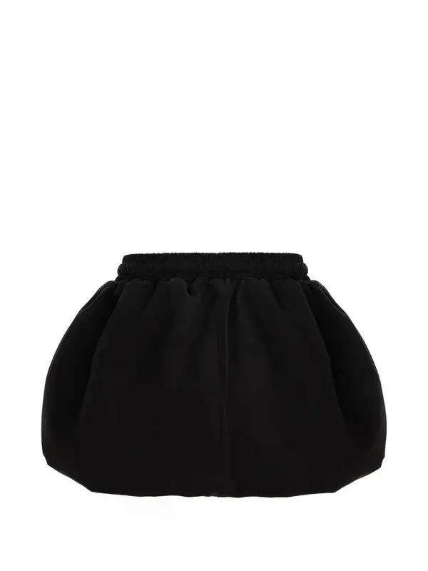 HAMZA Balloon High-waisted Mini Skirt