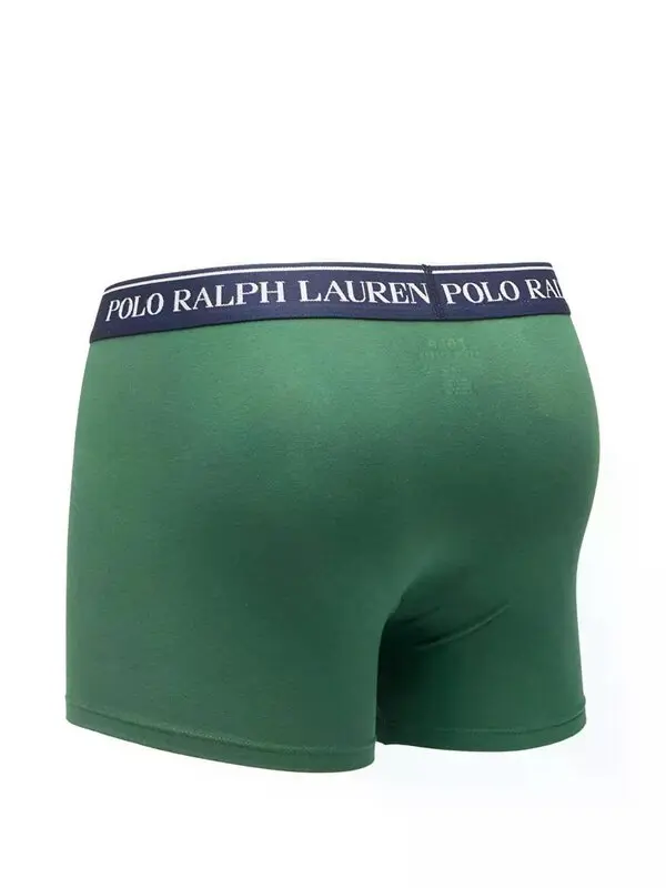 Polo Ralph Lauren Logo-waistband Trunks Set Of Five