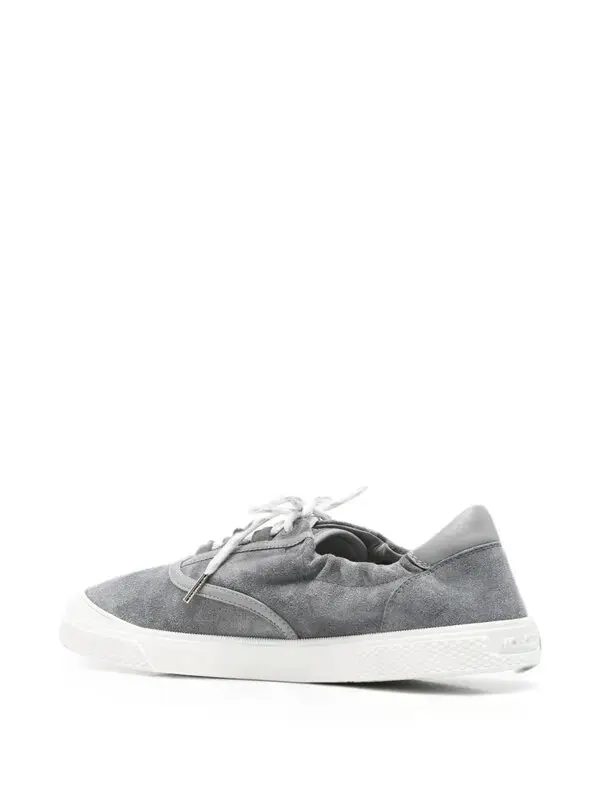 Moncler Suede Lace-up Sneakers
