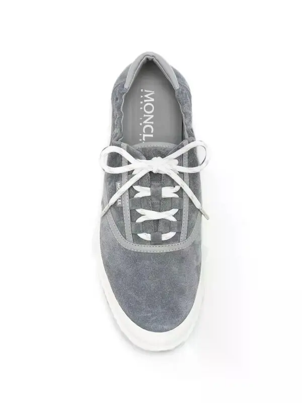 Moncler Suede Lace-up Sneakers