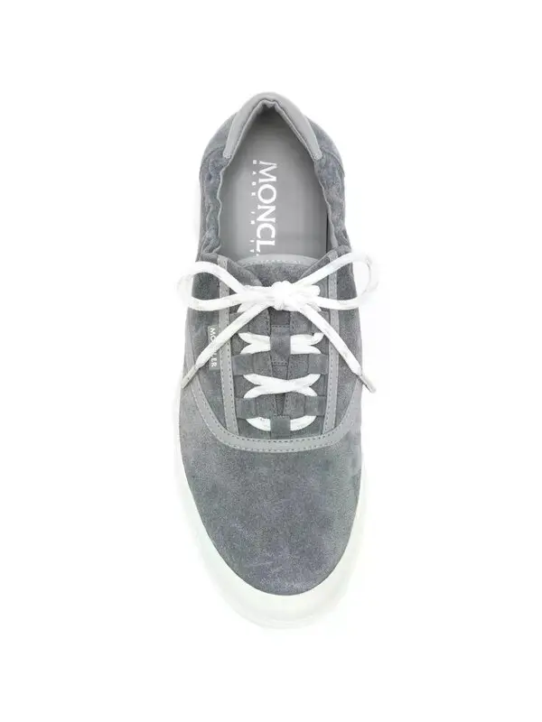 Moncler Suede Lace-up Sneakers