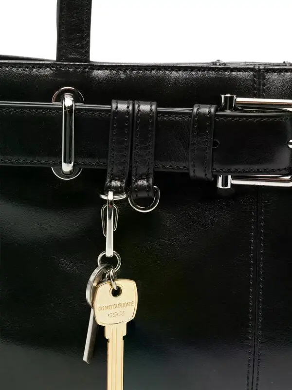 OSOI Buckle Detail Shoulder Bag - Black