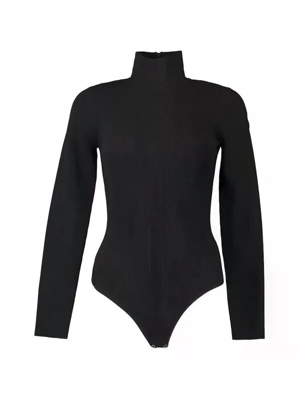 Michael Kors Ribbed Knit Turtleneck Bodysuit