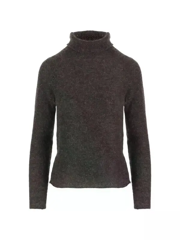 Bruno Manetti Sequin-embellished Roll-neck Sweater