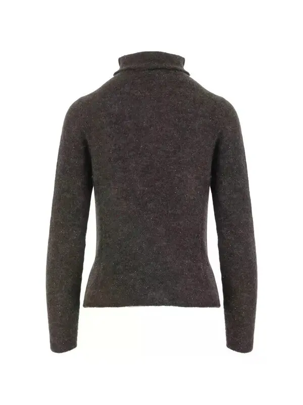 Bruno Manetti Sequin-embellished Roll-neck Sweater