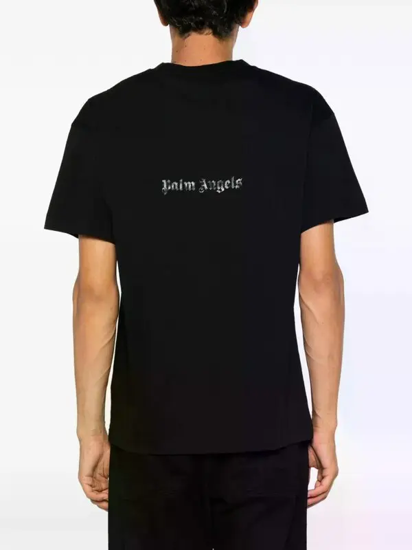 Palm Angels Life's A Beach Graphic-print T-shirt