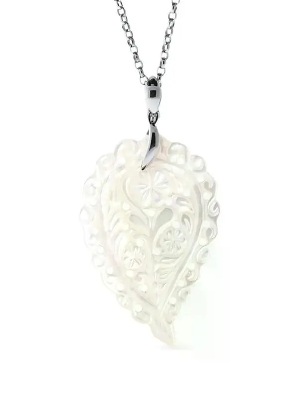 Tamara Comolli India Mother Of Pearl Pendant - Silver