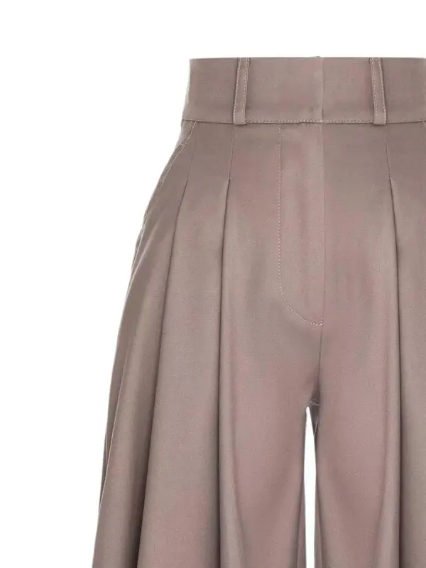 HAMZA Kimi Pleated Shorts