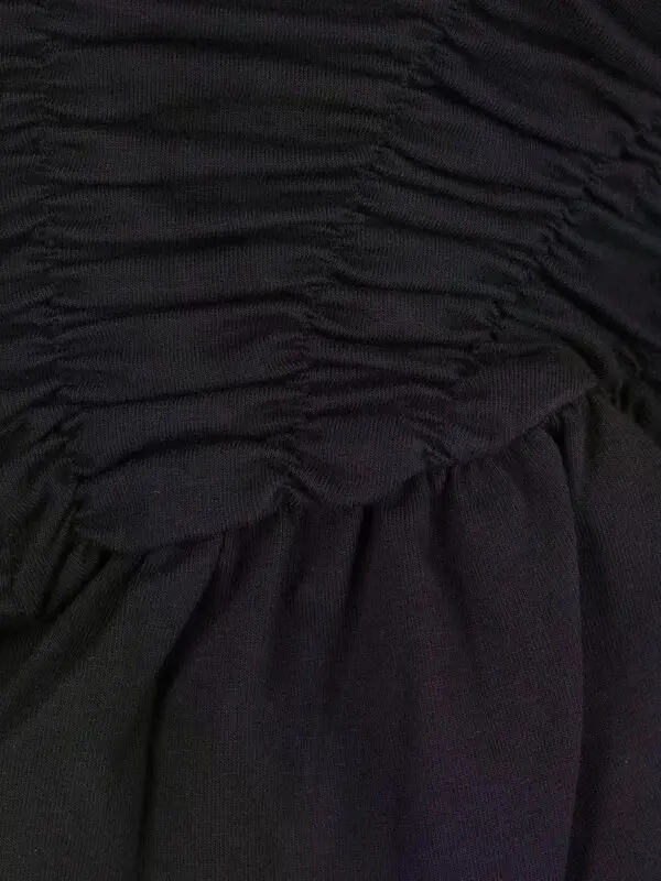 Cecilie Bahnsen Ruched Peplum T-shirt