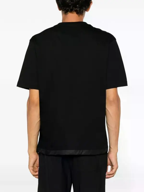 Prada Logo-plaque Patch-pocket T-shirt
