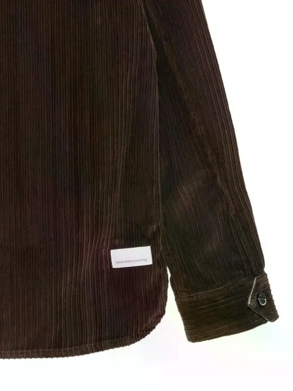 NINE:INTHE:MORNING Corduroy-textured Button-up Shirt