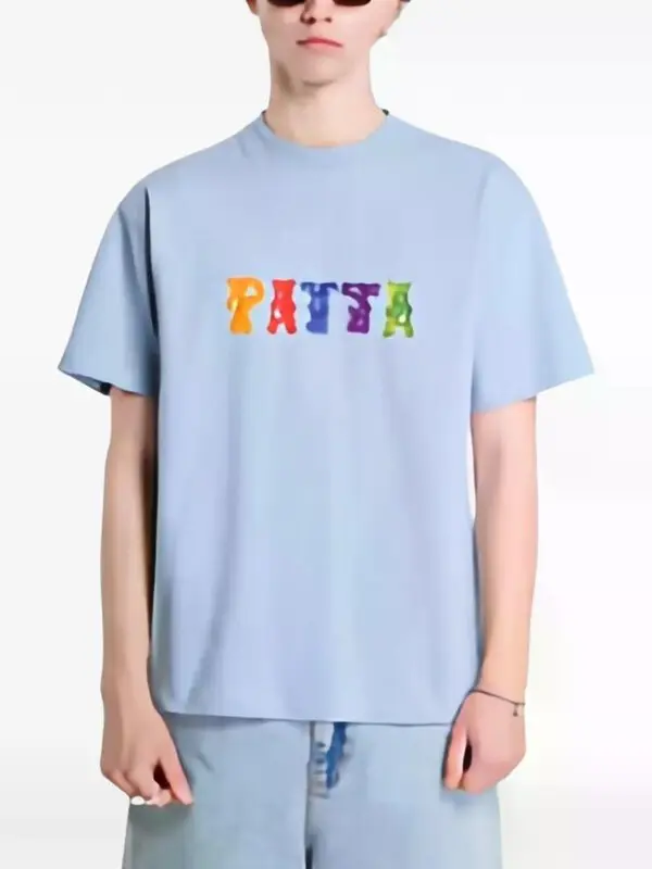 PATTA Gummi Logo Print T-shirt