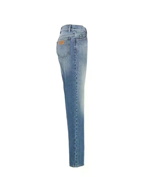 MAISON MARGIELA Faded Straight-leg Jeans - Blue
