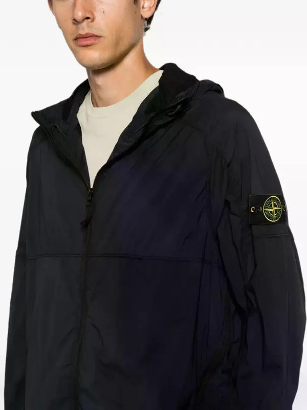Stone Island Logo-patch Hooded Jacket