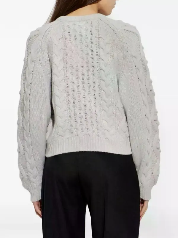 LISA YANG Winroe Cable-knit Cardigan