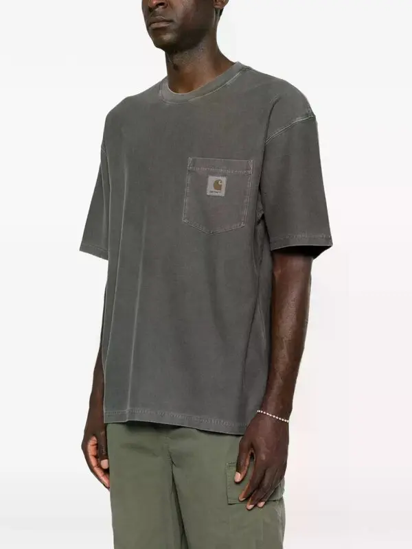 Carhartt Work In Progress Logo-patch Pocket T-shirt