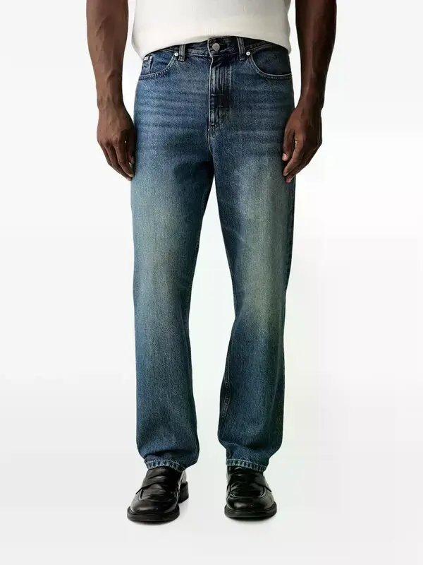 Marc O'polo Faded Straight-leg Jeans