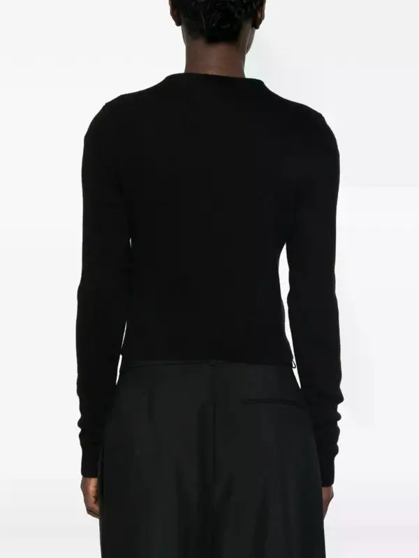 Saint Laurent Crew Neck Long Sleeve Sweater