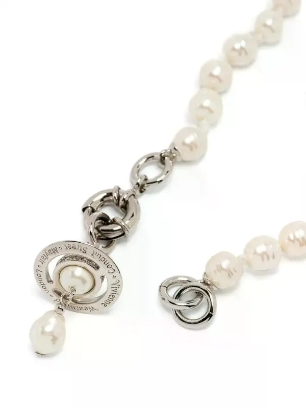 VIVIENNE WESTWOOD Aleksa Orb Pearl Necklace