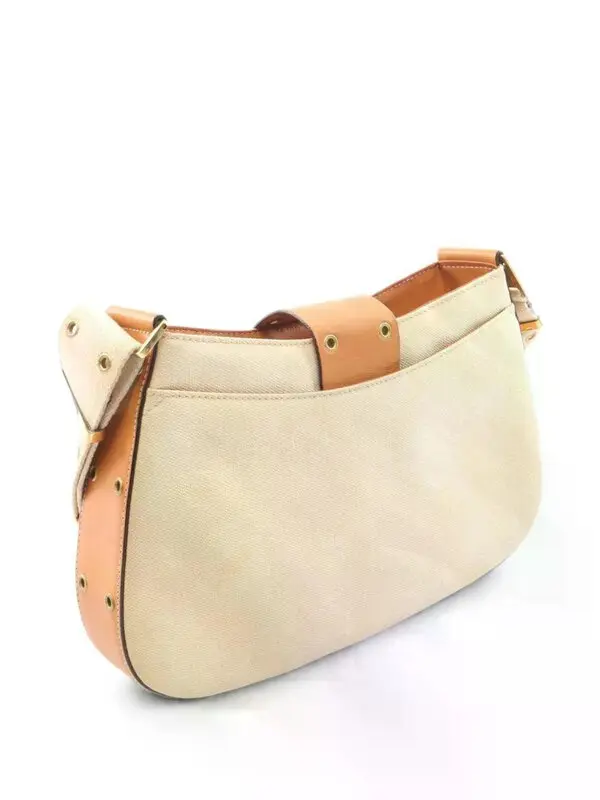 Dior 2000s Street Chic Columbus Shoulder Bag - Neutrals