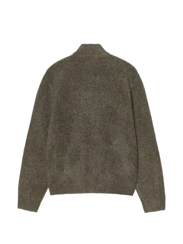 Carhartt Work In Progress Curtis Sweater Jacket - Green