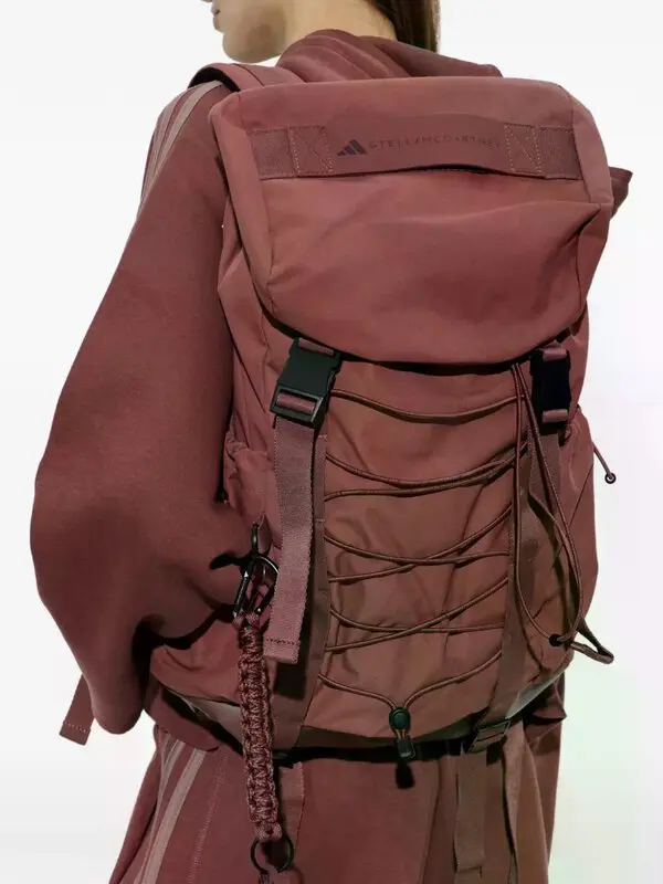Adidas By Stella McCartney Buckle-fastening Bungee-cord Backpack